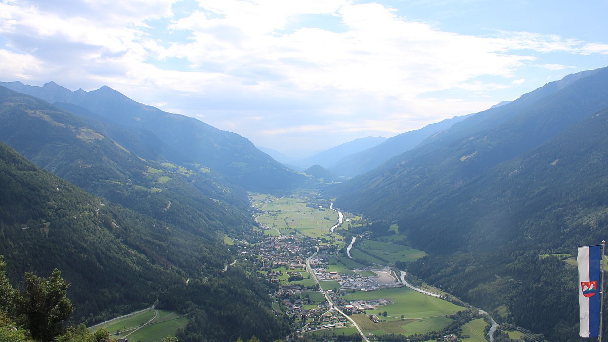 Obervellach / Almgasthof Himmelbauer - Blick nach Südosten - Foto-Webcam.eu