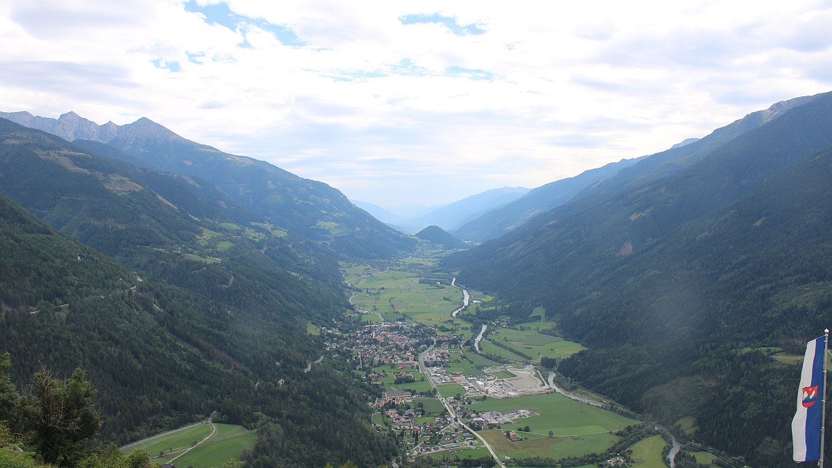 Obervellach / Almgasthof Himmelbauer - Blick nach Südosten - Foto-Webcam.eu