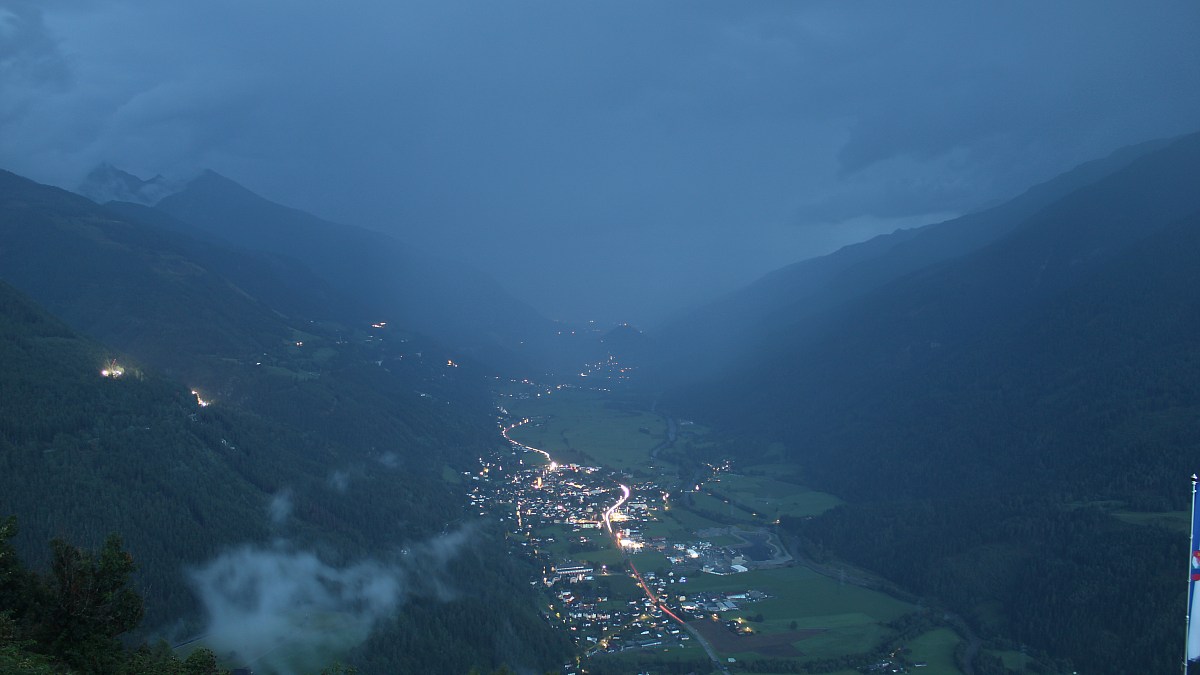 Obervellach / Almgasthof Himmelbauer - Blick nach Südosten - Foto-Webcam.eu