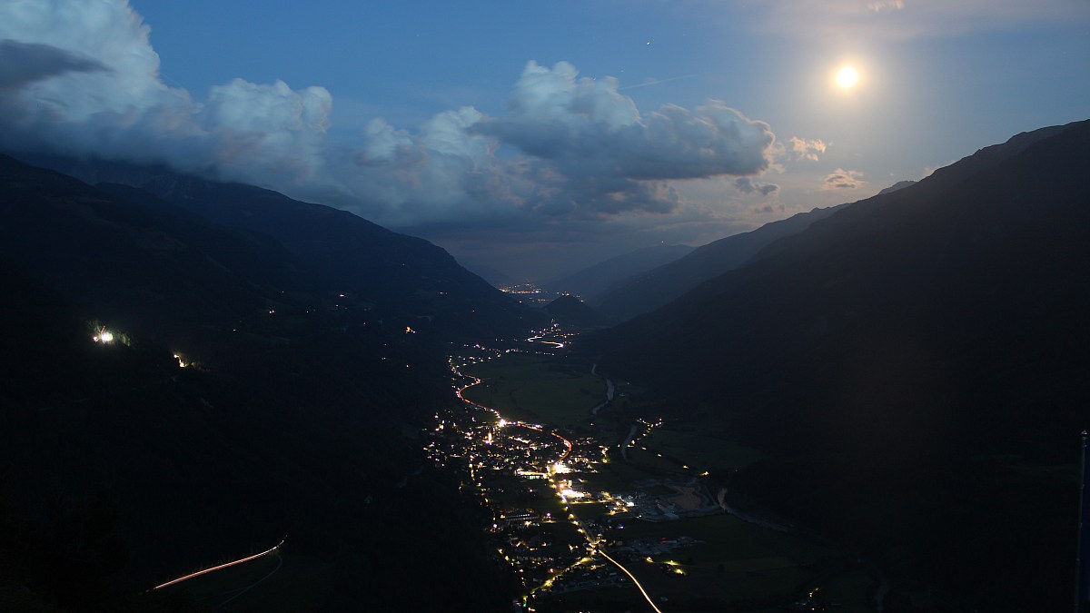 Obervellach / Almgasthof Himmelbauer - Blick nach Südosten - Foto-Webcam.eu