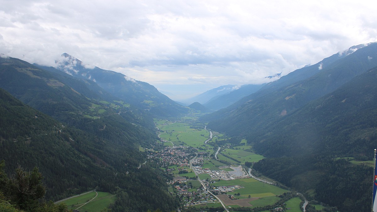 Obervellach / Almgasthof Himmelbauer - Blick nach Südosten - Foto-Webcam.eu