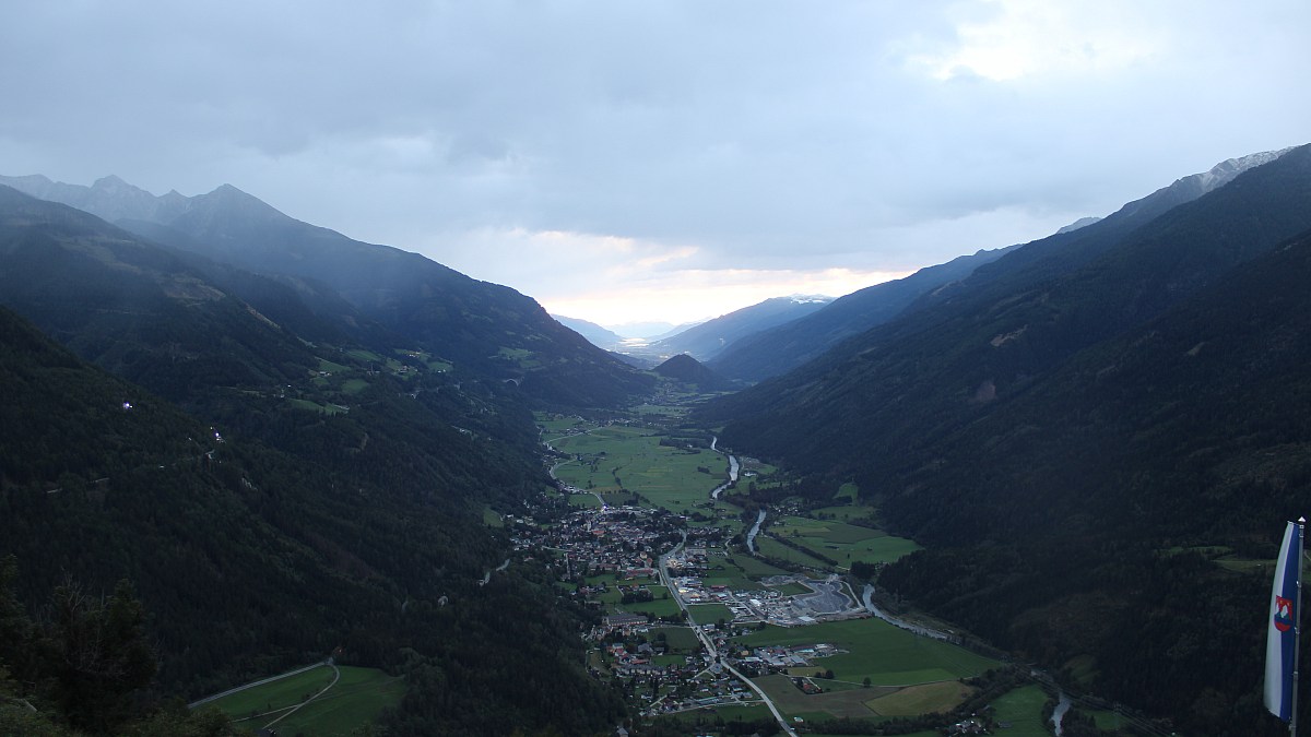 Obervellach / Almgasthof Himmelbauer - Blick nach Südosten - Foto-Webcam.eu