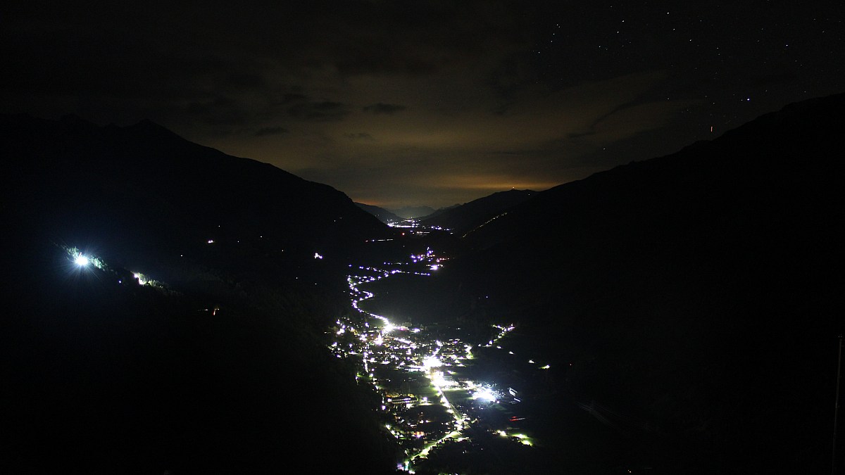 Obervellach / Almgasthof Himmelbauer - Blick nach Südosten - Foto-Webcam.eu