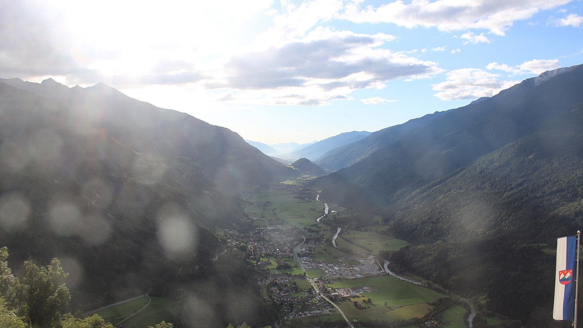 Obervellach / Almgasthof Himmelbauer - Blick nach Südosten - Foto-Webcam.eu