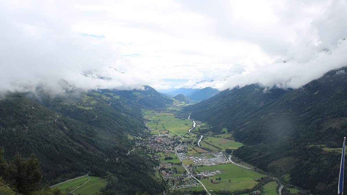 Obervellach / Almgasthof Himmelbauer - Blick nach Südosten - Foto-Webcam.eu