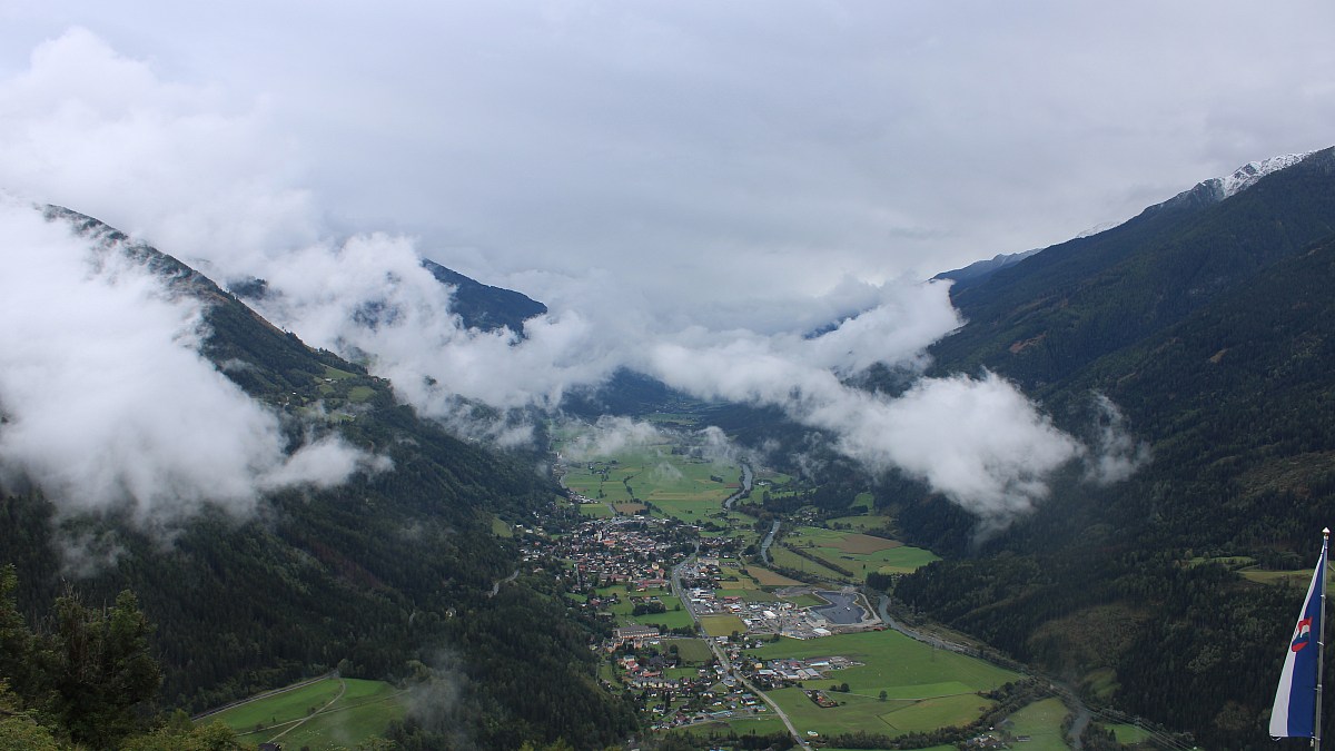 Obervellach / Almgasthof Himmelbauer - Blick nach Südosten - Foto-Webcam.eu