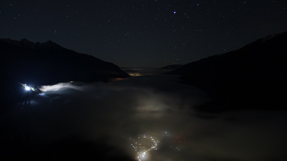 Obervellach / Almgasthof Himmelbauer - Blick nach Südosten - Foto-Webcam.eu