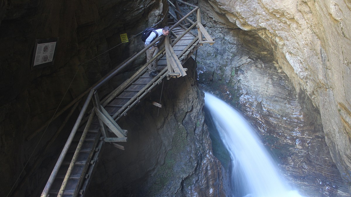 Flattach - Blick in die Raggaschlucht - Foto-Webcam.eu