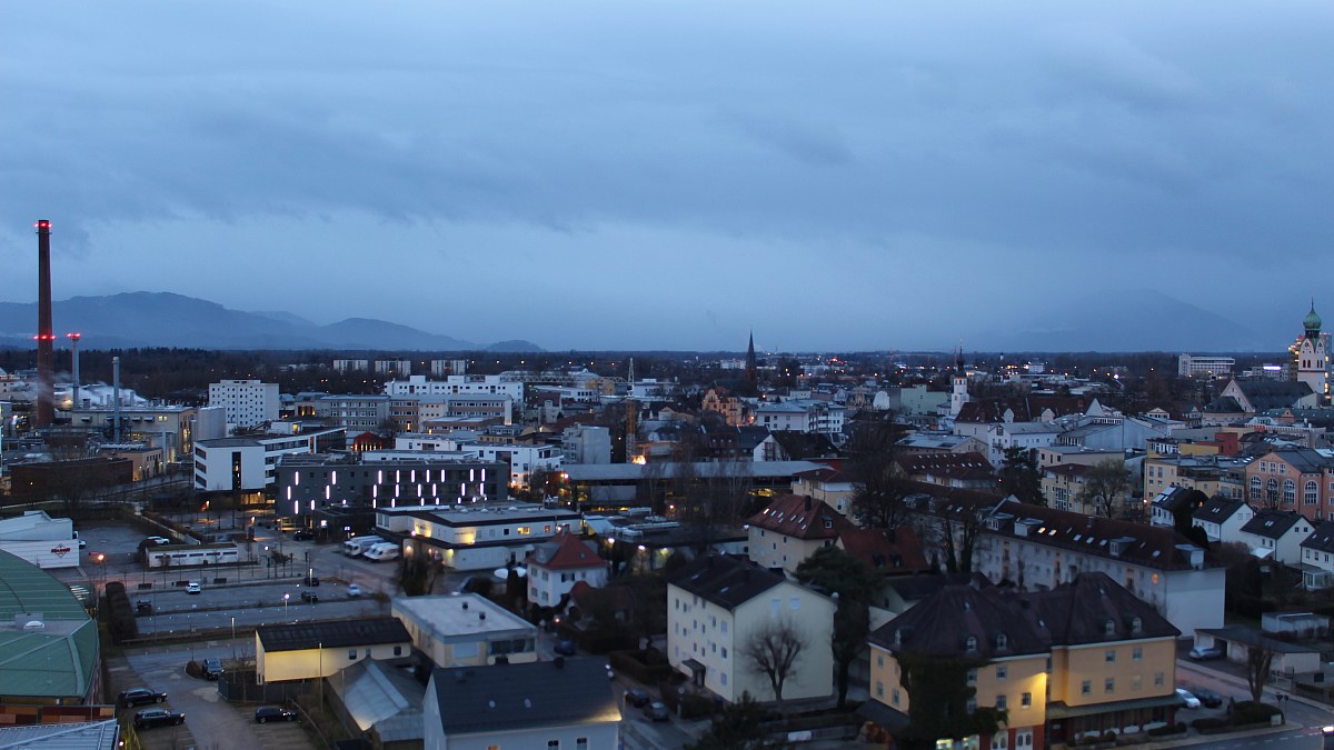Rosenheim / RoMed Klinikum - Blick nach Süden - Foto-Webcam.eu