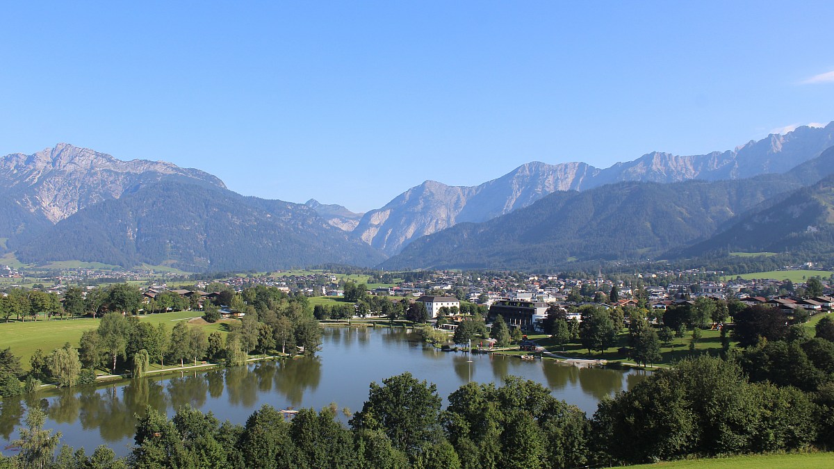 Saalfelden / Ritzensee - Blick nach Norden - Foto-Webcam.eu