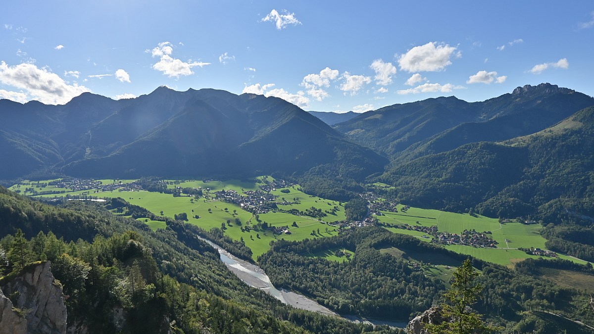 Schleching / Gscheuerwand - Blick nach Westen - Foto-Webcam.eu