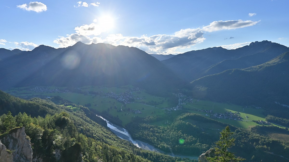 Schleching / Gscheuerwand - Blick nach Westen - Foto-Webcam.eu