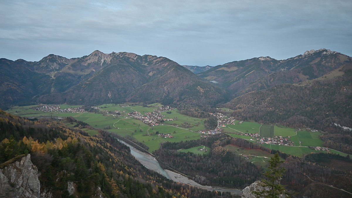 Schleching / Gscheuerwand - Blick nach Westen - Foto-Webcam.eu