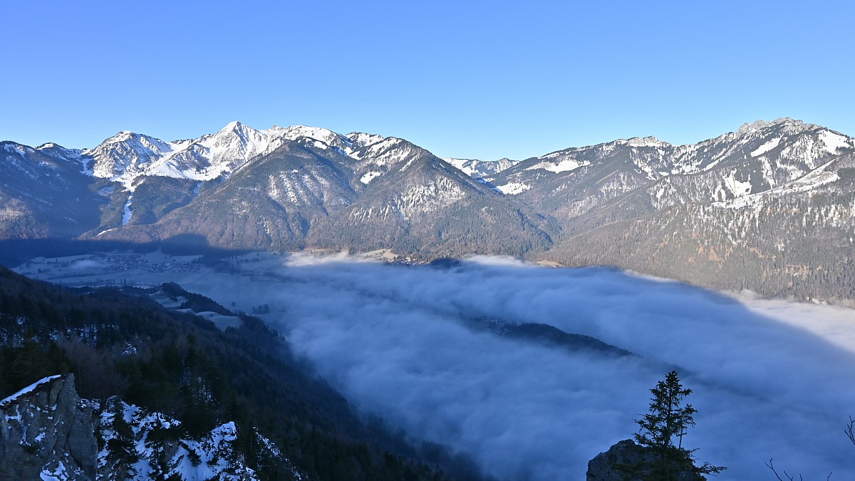 Schleching / Gscheuerwand - Blick nach Westen - Foto-Webcam.eu