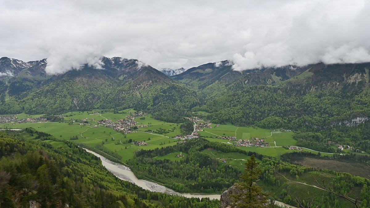 Schleching / Gscheuerwand - Blick nach Westen - Foto-Webcam.eu