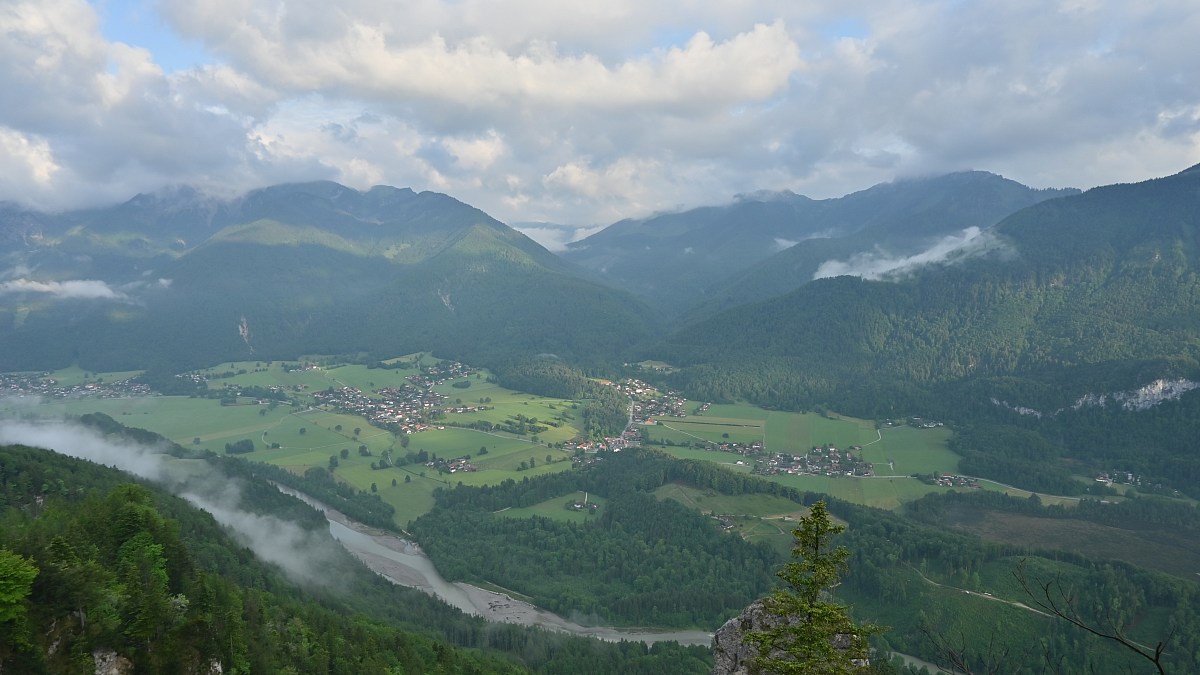 Schleching / Gscheuerwand - Blick nach Westen - Foto-Webcam.eu