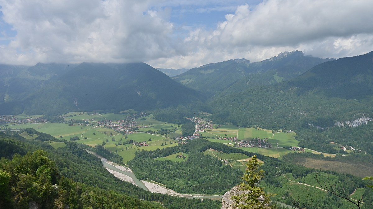 Schleching / Gscheuerwand - Blick nach Westen - Foto-Webcam.eu