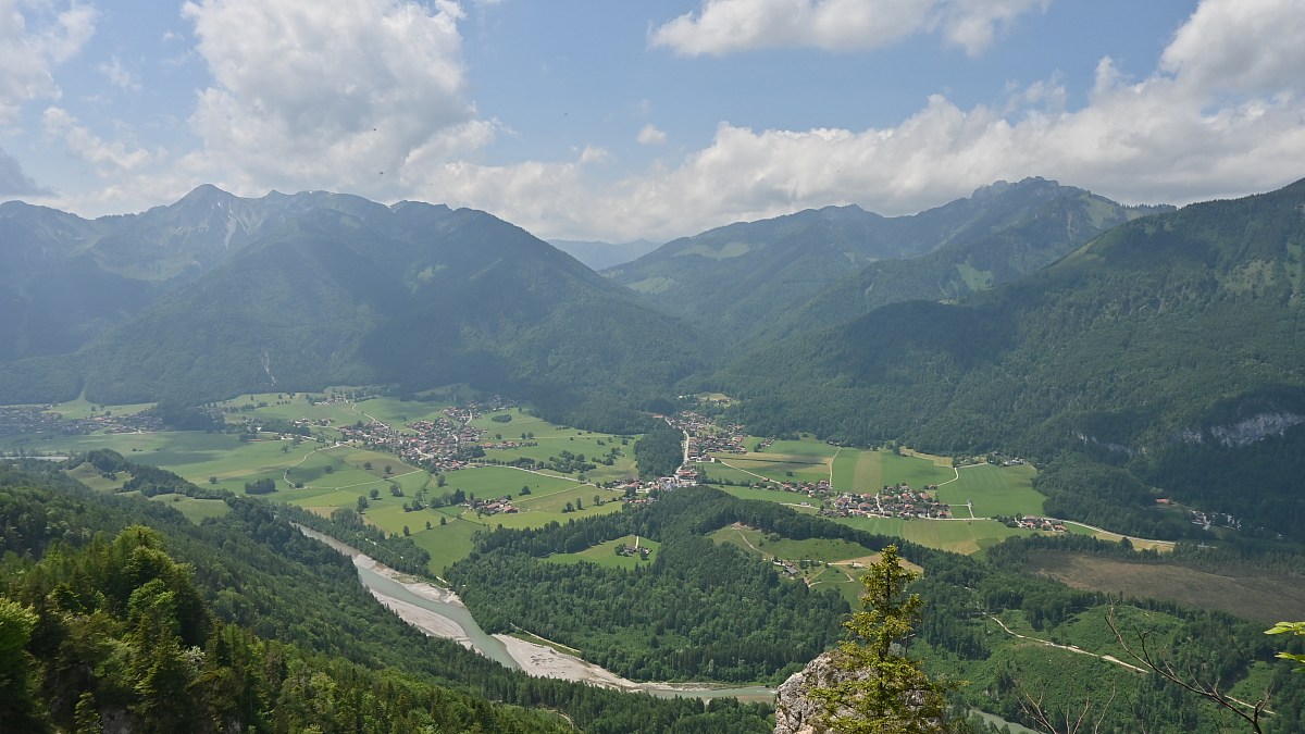 Schleching / Gscheuerwand - Blick nach Westen - Foto-Webcam.eu