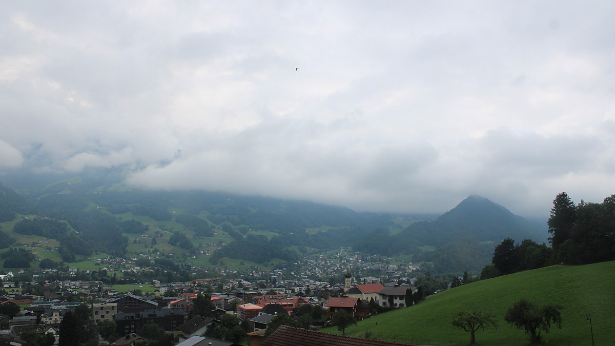 Blick über Schruns nach Südwesten - Foto-Webcam.eu
