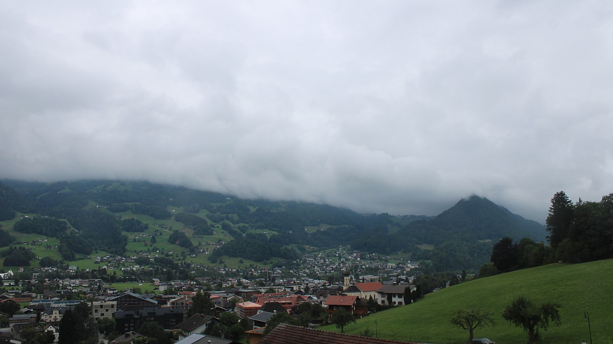 Blick über Schruns nach Südwesten - Foto-Webcam.eu