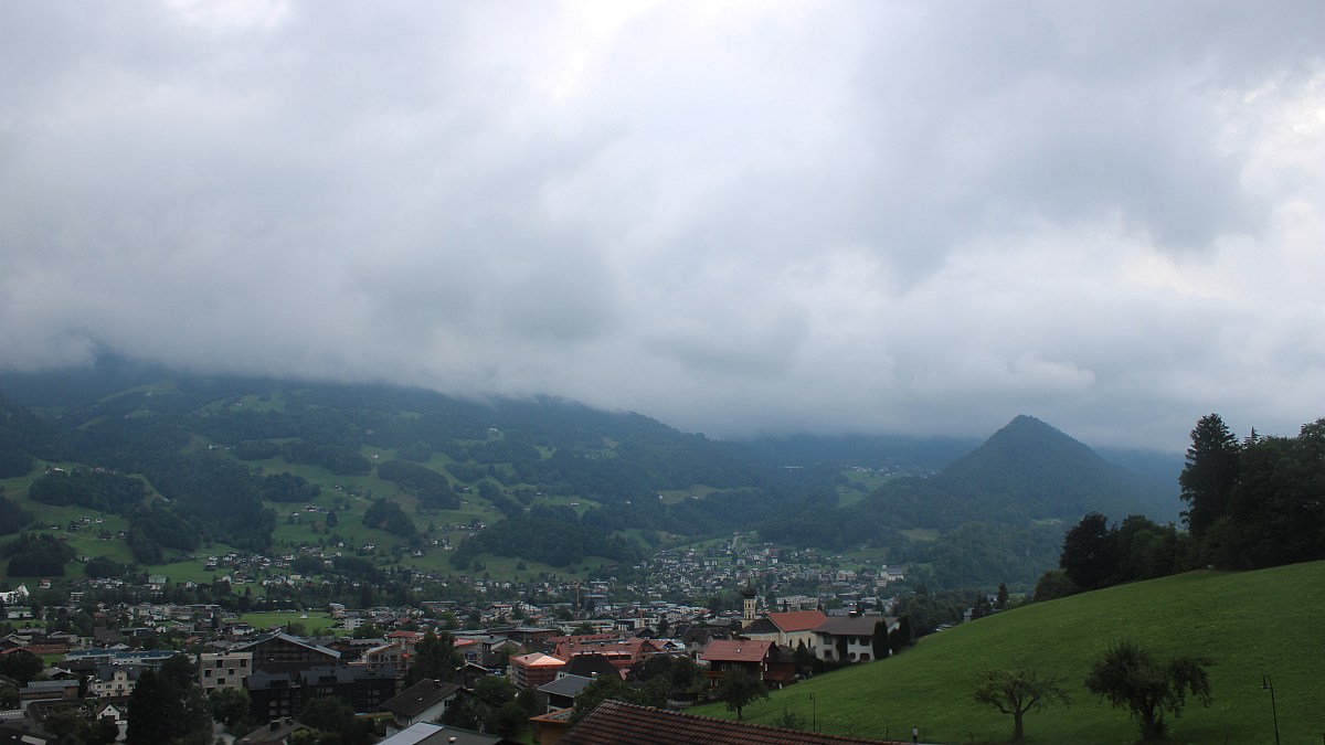 Blick über Schruns nach Südwesten - Foto-Webcam.eu