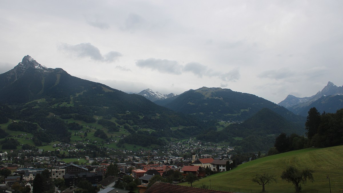 Blick über Schruns nach Südwesten - Foto-Webcam.eu