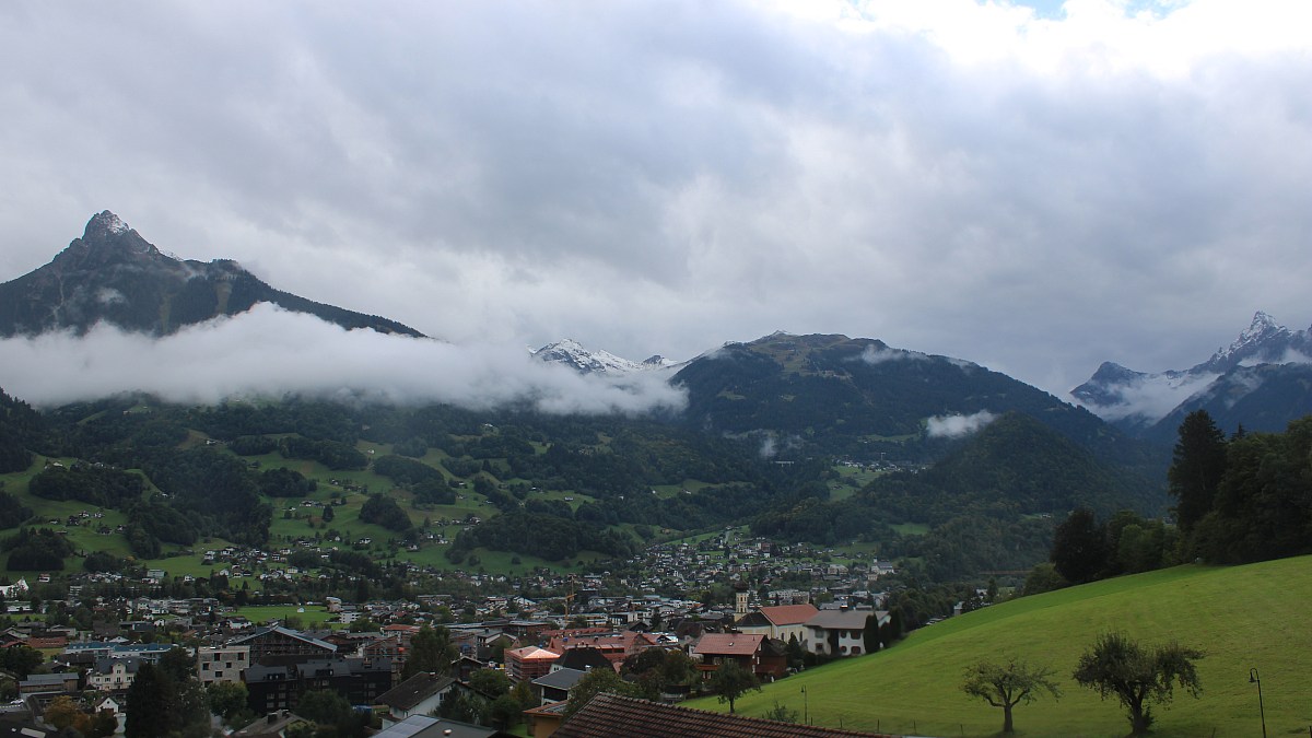 Blick über Schruns nach Südwesten - Foto-Webcam.eu
