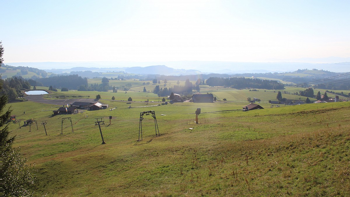 Schwärzenlifte - Eschach / Oberallgäu - Blick zum Gletschergumpen und ...