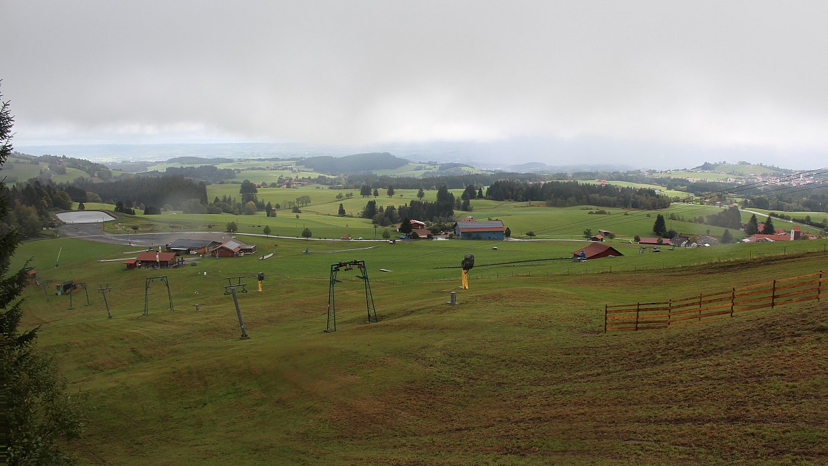 Schwärzenlifte - Eschach / Oberallgäu - Blick zum Gletschergumpen und ...