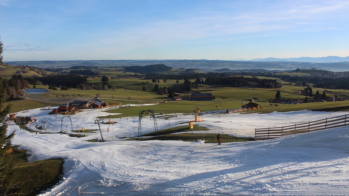 Schwärzenlifte - Eschach / Oberallgäu - Blick zum Gletschergumpen und ...