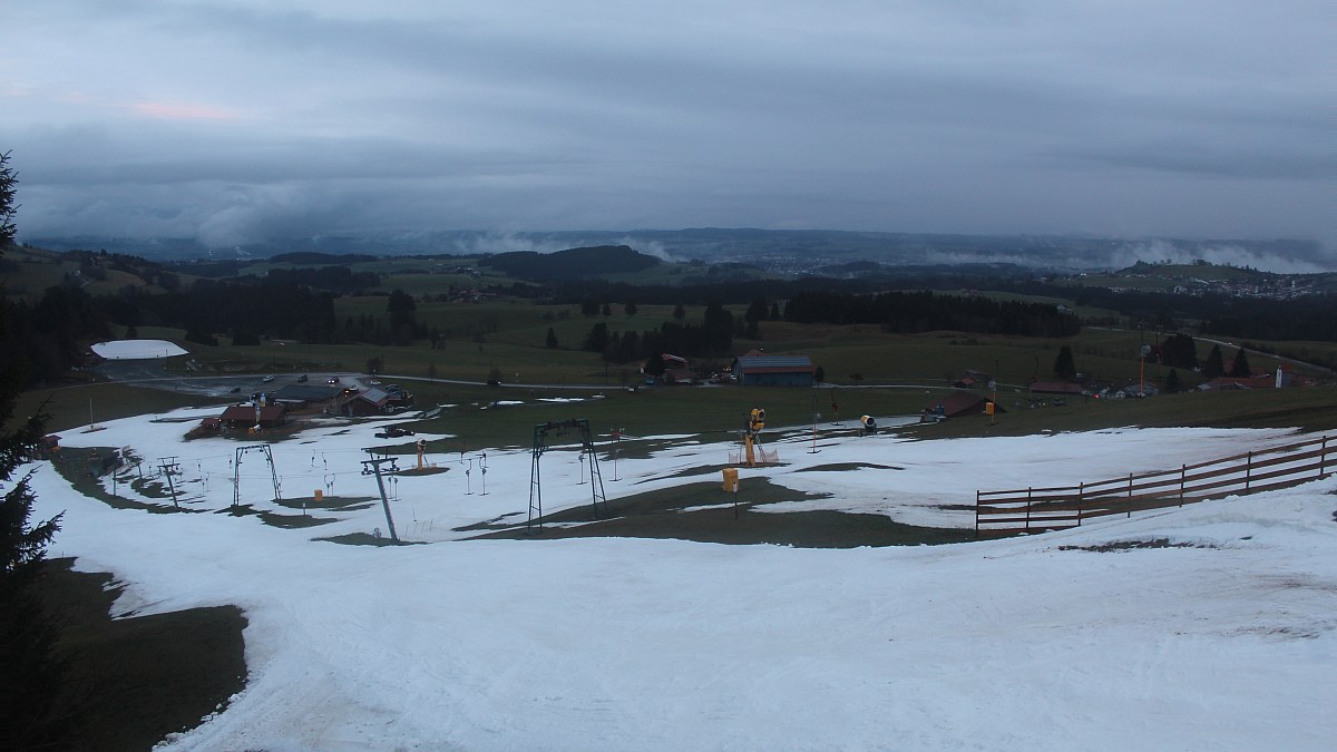 Schwärzenlifte - Eschach / Oberallgäu - Blick zum Gletschergumpen und ...