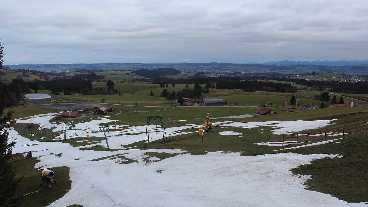 Schwärzenlifte - Eschach / Oberallgäu - Blick zum Gletschergumpen und ...