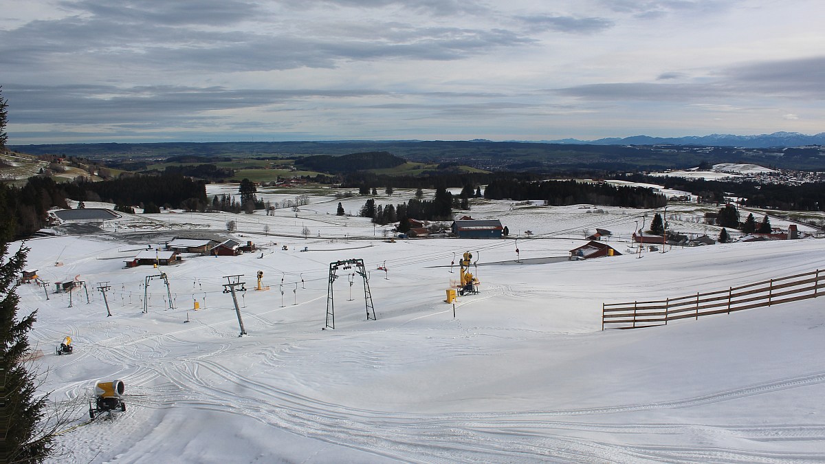 Schwärzenlifte - Eschach / Oberallgäu - Blick zum Gletschergumpen und ...
