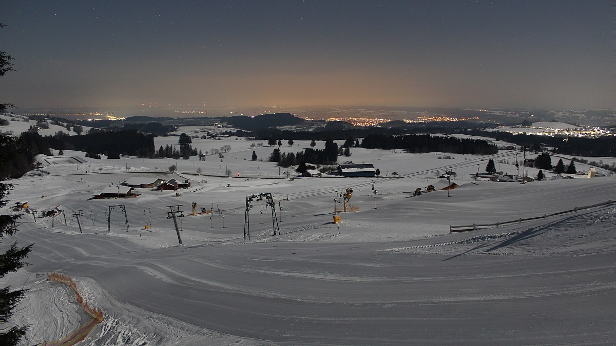 Schwärzenlifte - Eschach / Oberallgäu - Blick zum Gletschergumpen und ...