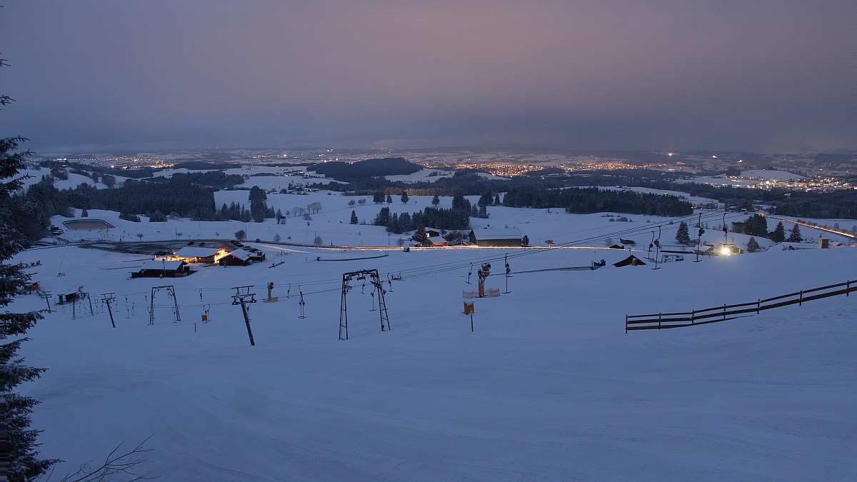 Schwärzenlifte - Eschach / Oberallgäu - Blick zum Gletschergumpen und ...