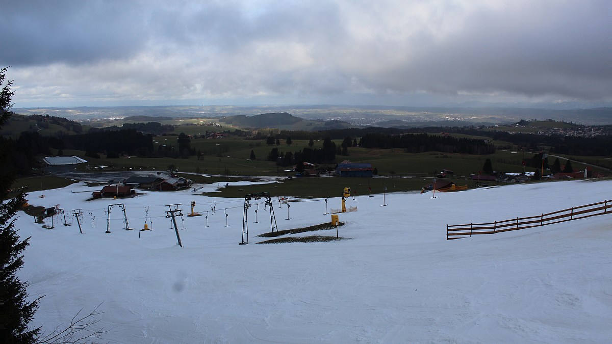 Schwärzenlifte - Eschach / Oberallgäu - Blick zum Gletschergumpen und ...