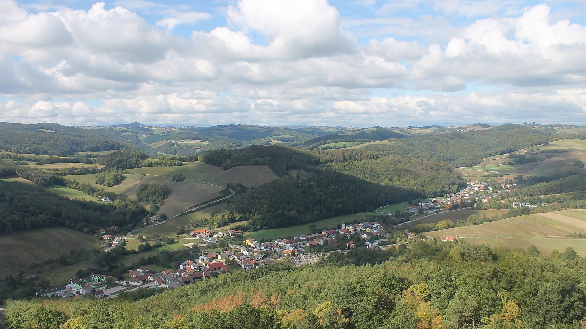 Schwarzenbach / Museumsturm - Blick nach Westen - Foto-Webcam.eu