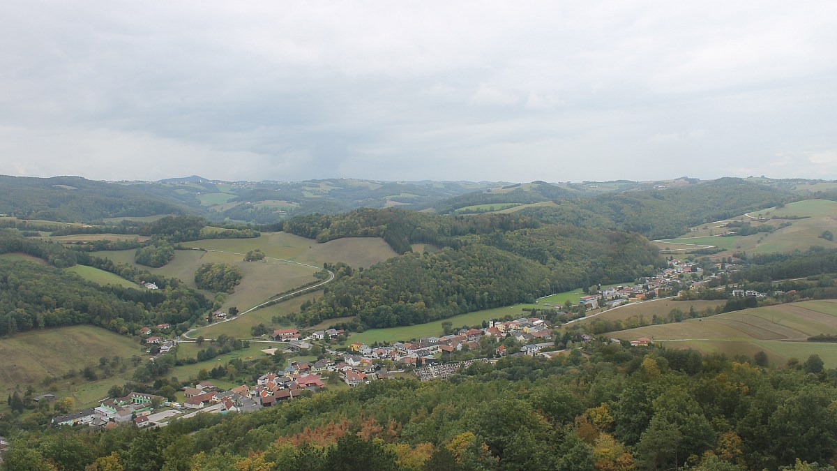 Schwarzenbach / Museumsturm - Blick nach Westen - Foto-Webcam.eu