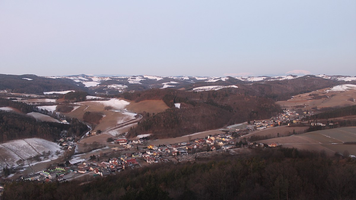 Schwarzenbach / Museumsturm - Blick nach Westen - Foto-Webcam.eu