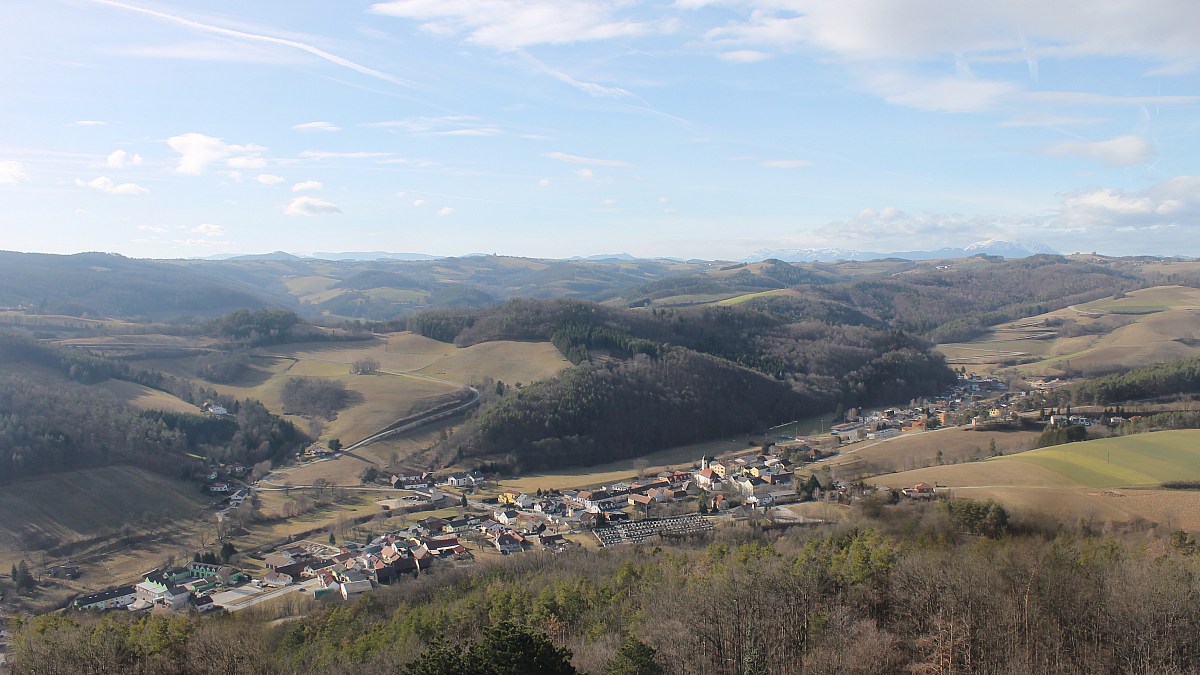 Schwarzenbach / Museumsturm - Blick nach Westen - Foto-Webcam.eu
