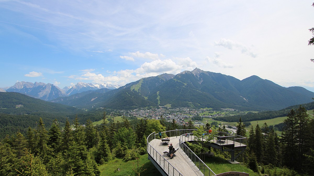 Seefeld in Tirol / Brunschkopf - Blick nach Osten - Foto-Webcam.eu