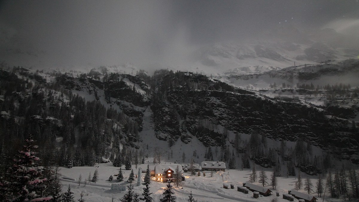 Kolm-Saigurn / Naturfreundehaus - Blick nach Süden - Foto-Webcam.eu