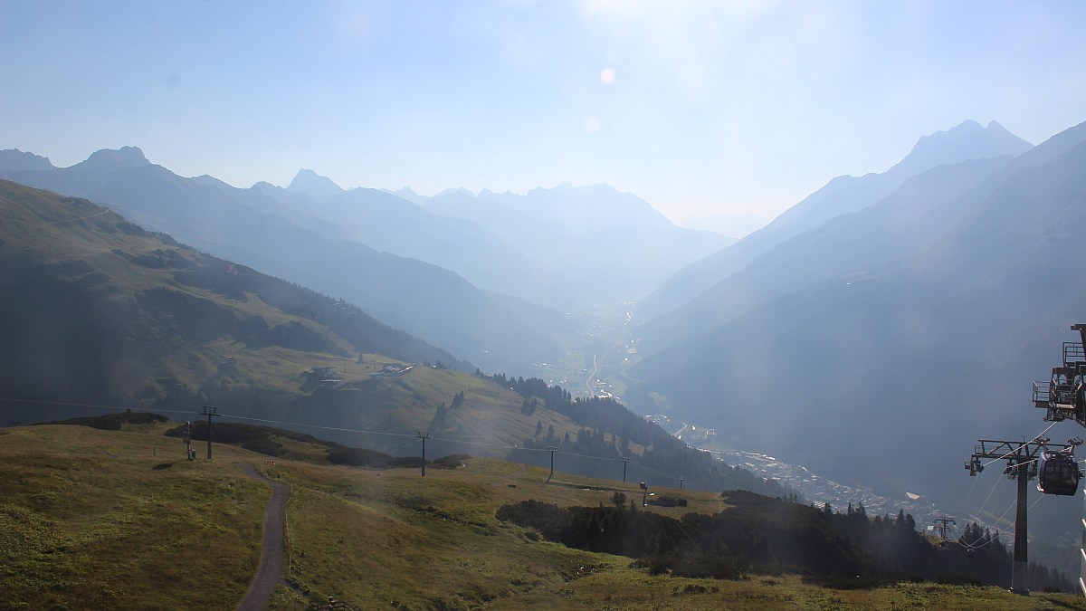 St. Anton am Arlberg / Galzig - Blick nach Osten - Foto-Webcam.eu