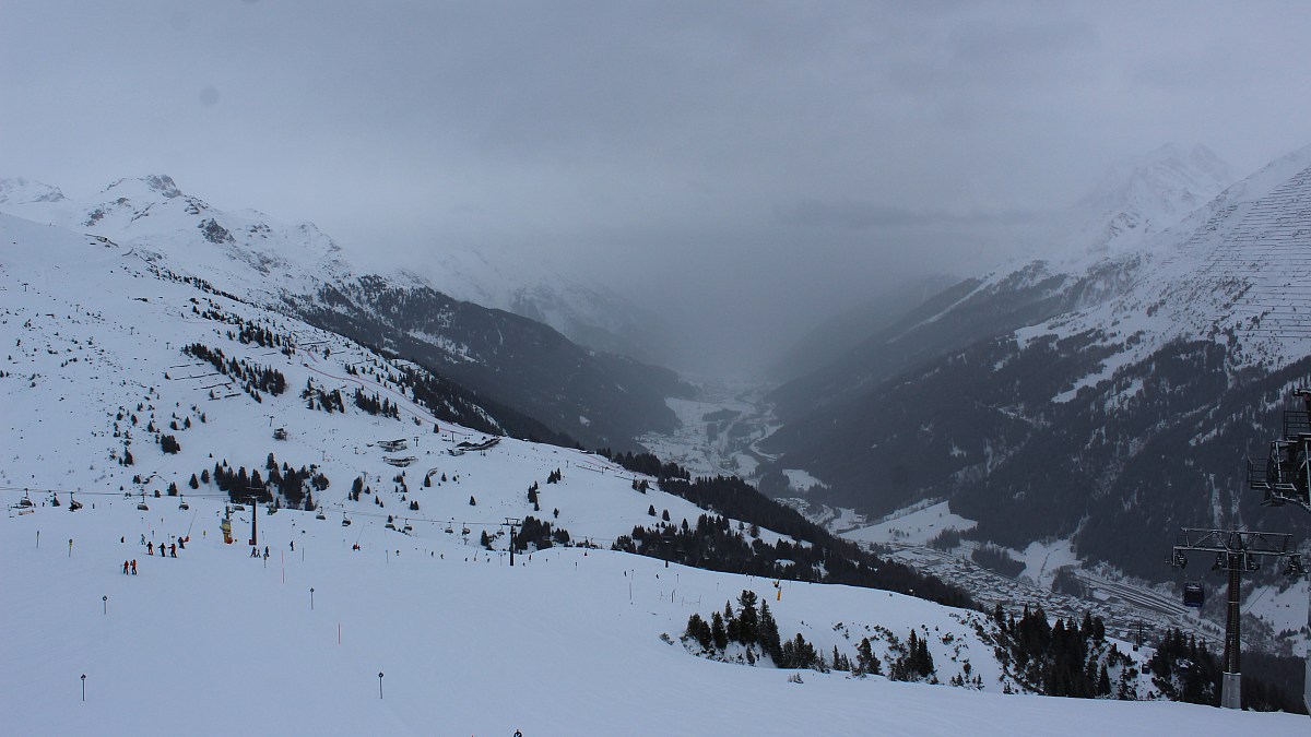 St. Anton am Arlberg / Galzig - Blick nach Osten - Foto-Webcam.eu