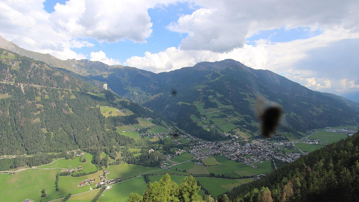 Matrei in Osttirol / Strumerhof - Blick nach Südosten - Foto-Webcam.eu