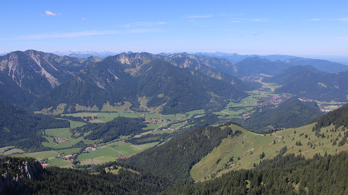 Wendelsteinbahn Bergstation - Gacher Blick nach Südwesten - Foto-Webcam.eu