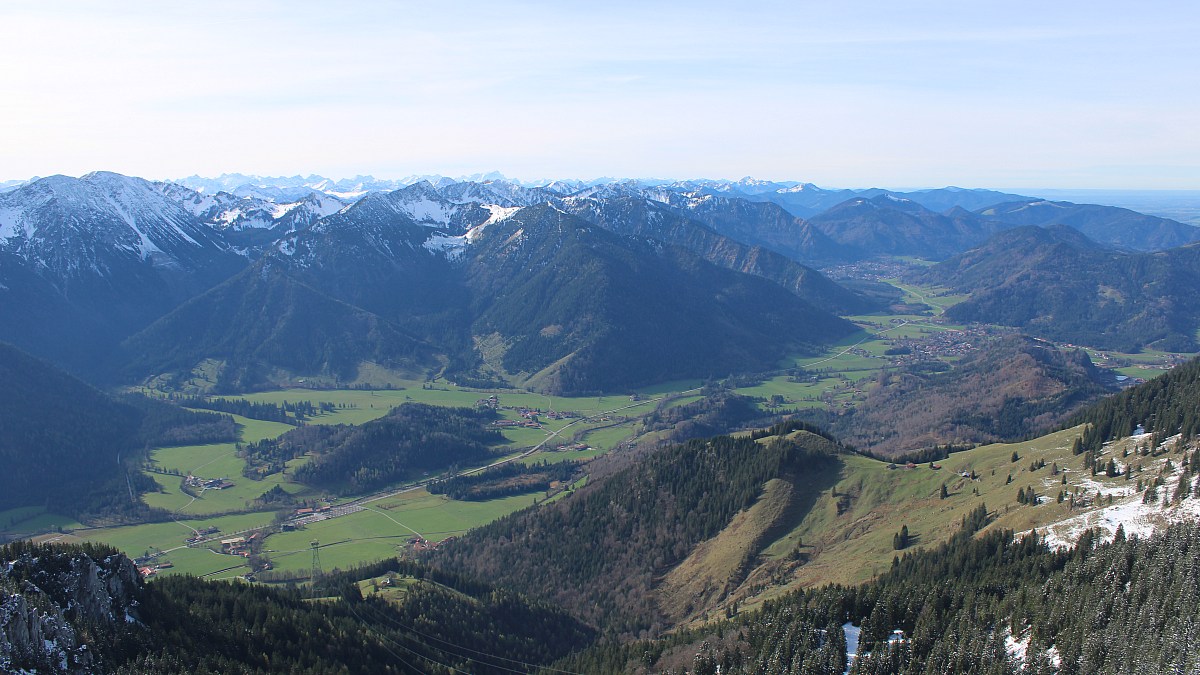 Wendelsteinbahn Bergstation - Gacher Blick nach Südwesten - Foto-Webcam.eu